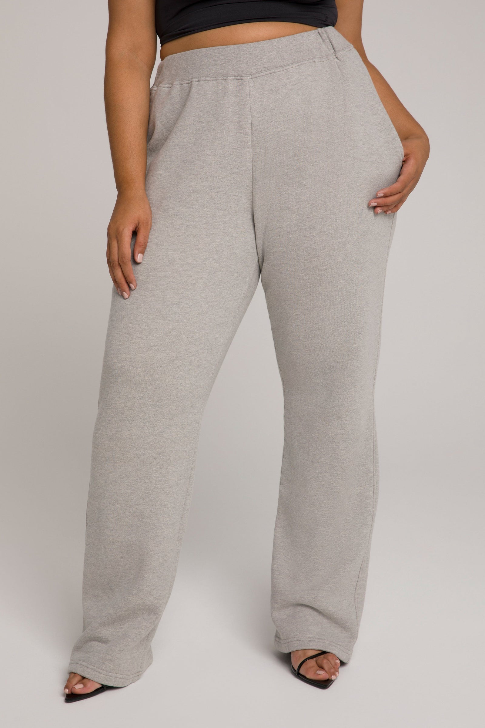 WIDE LEG SWEATPANTS | HEATHER GREY001 – sandbox-ga WIDE LEG SWEATPANTS | HEATHER GREY001 – sandbox-ga